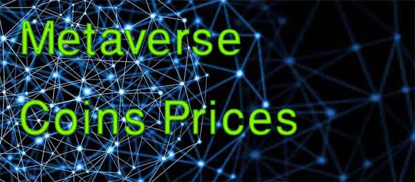 Metaverse Coin Prices Today, Top Metaverse Tokens Projects